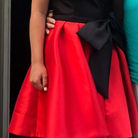 JVN by Jovani | Dresses | Redblack Short Snowball Prom Dress | Poshmark